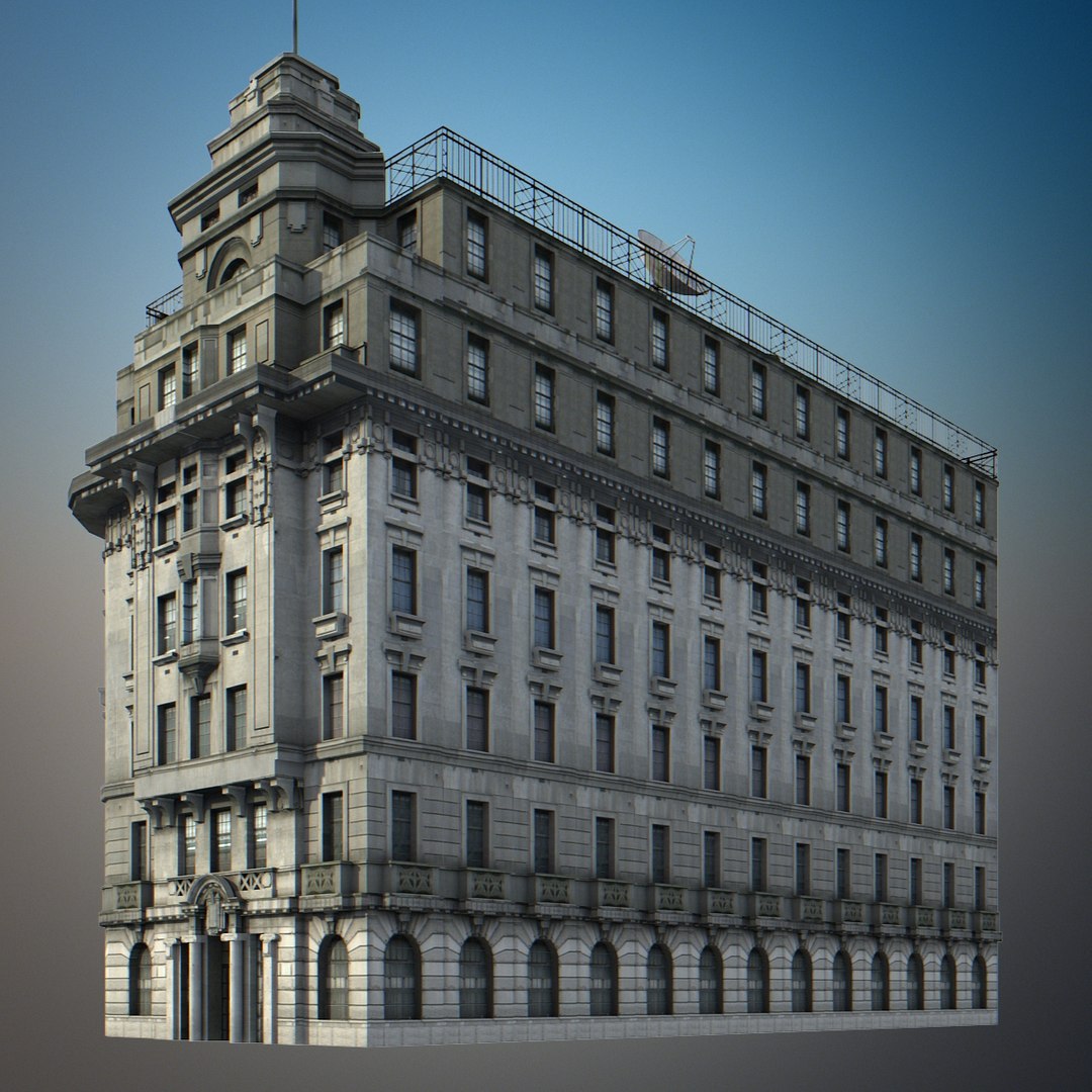 3d Model China Building