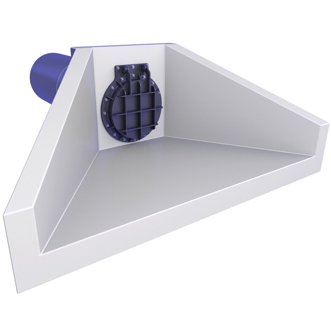 3D Model Concrete Sewer Storm Outlet Flap Valve 15 - TurboSquid 1979965