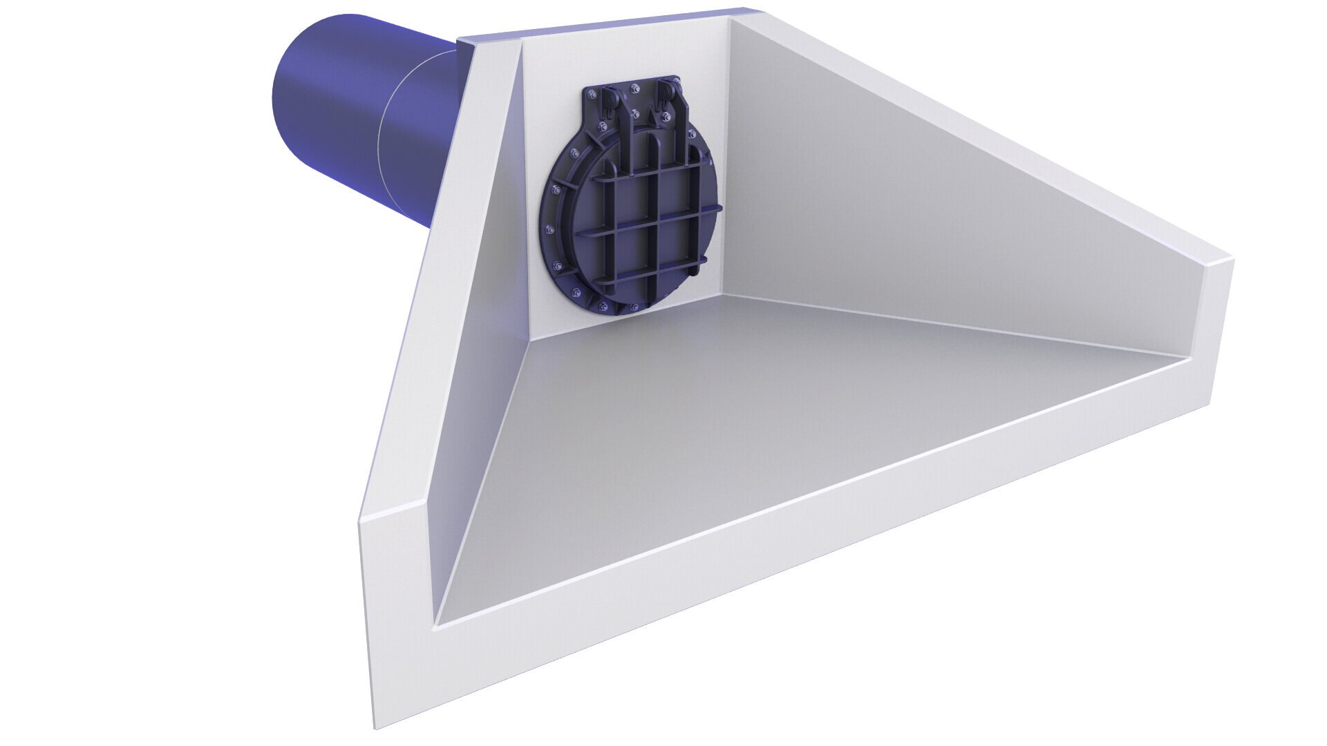 3D Model Concrete Sewer Storm Outlet Flap Valve 15 - TurboSquid 1979965