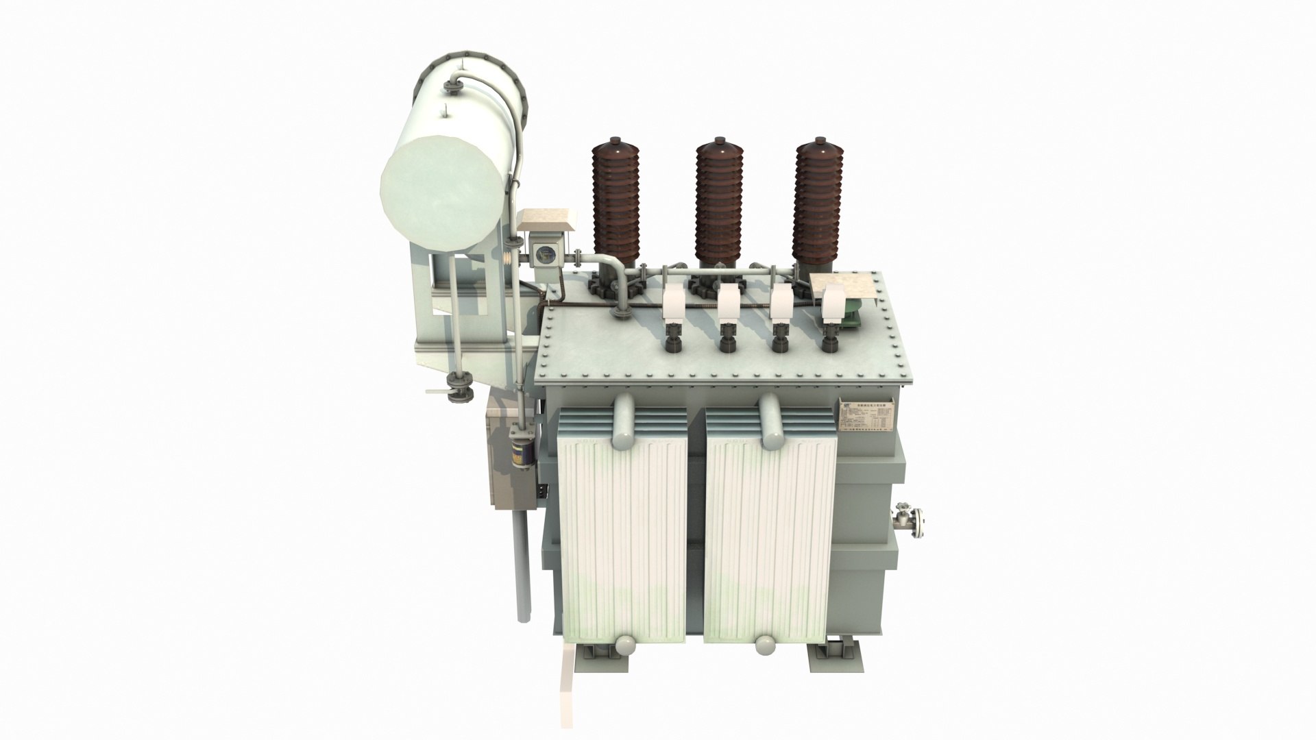 3D Power Transformer For Distribution Station 2 Model - TurboSquid 2313468