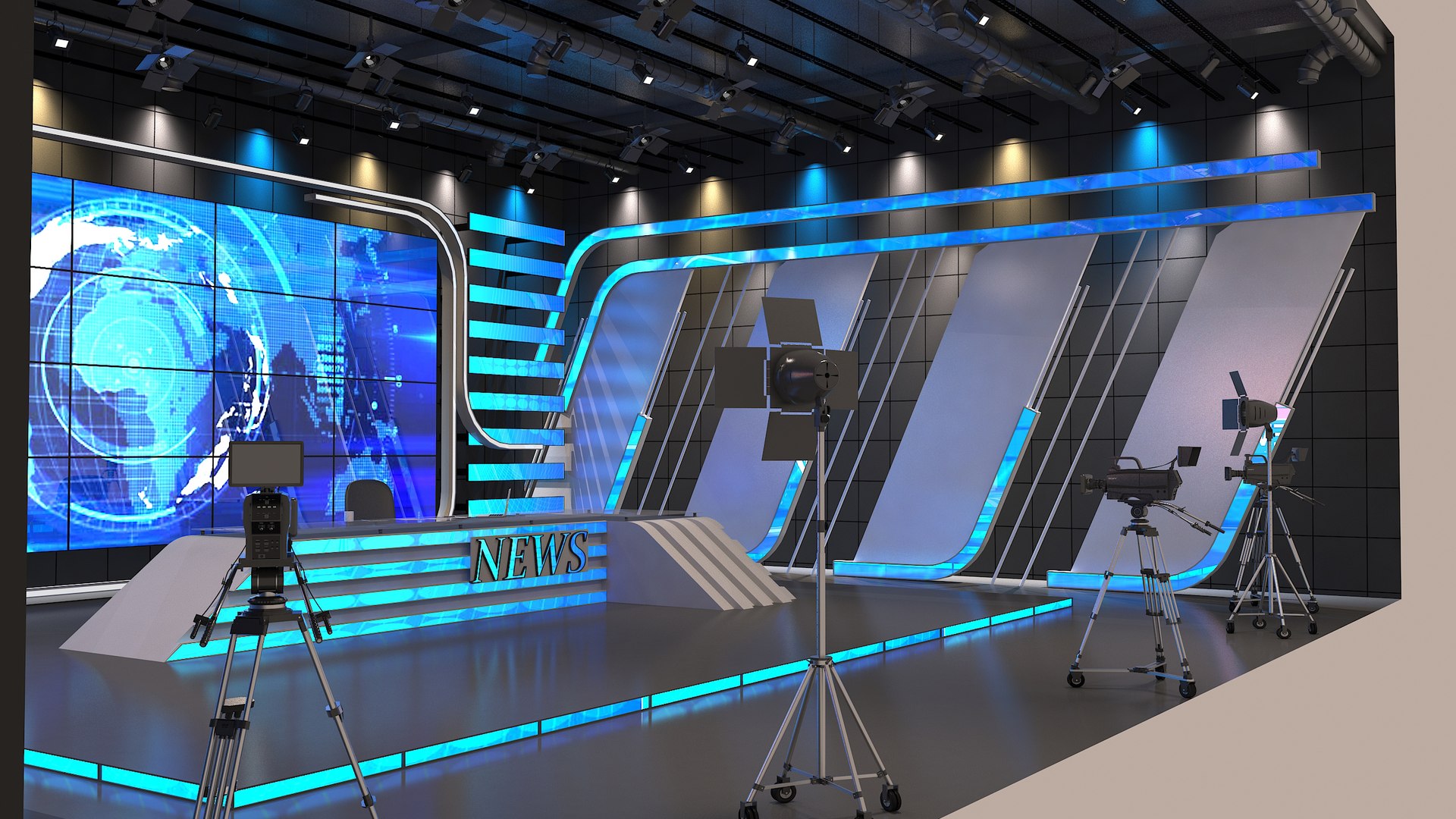 3D model tv studio camera - TurboSquid 1580541