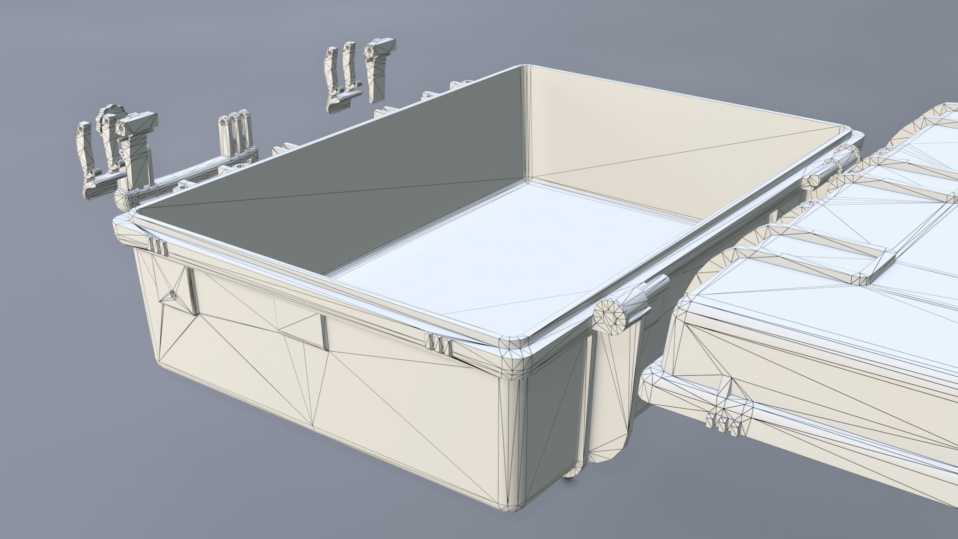 Hard case 3D model - TurboSquid 1896515