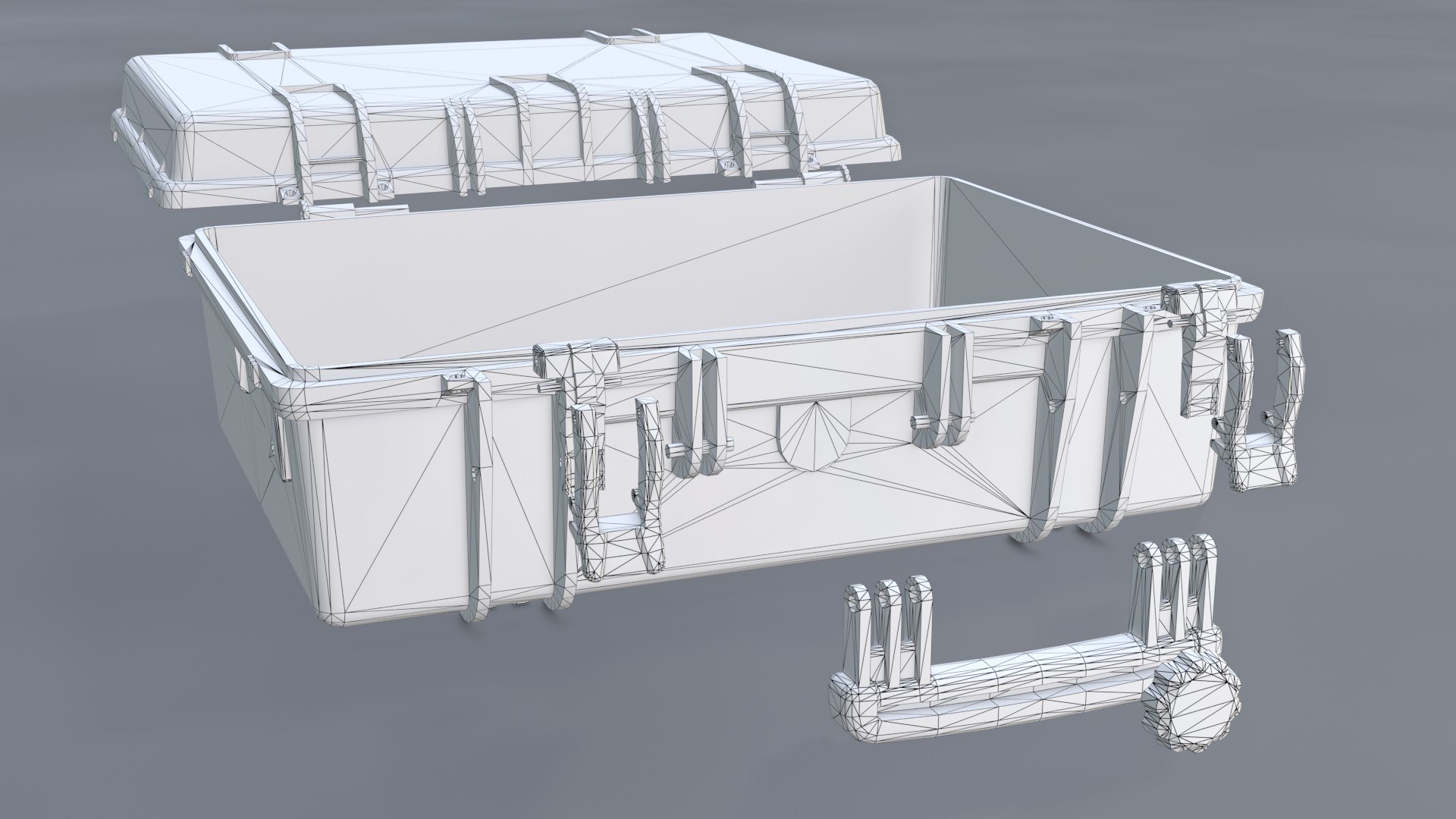 Hard Case 3D Model - TurboSquid 1896515