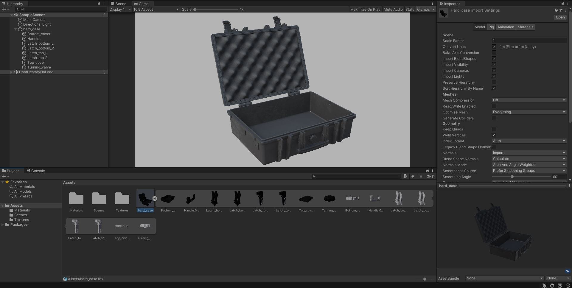 Hard Case 3D Model - TurboSquid 1896515