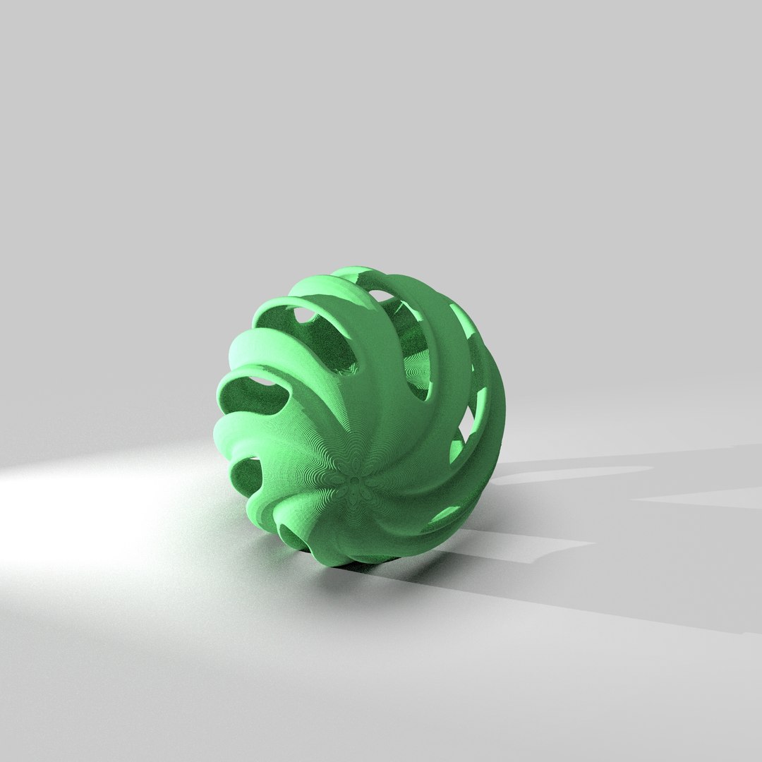 3D Interwoven Helix Lattice Sculpture - TurboSquid 2520139