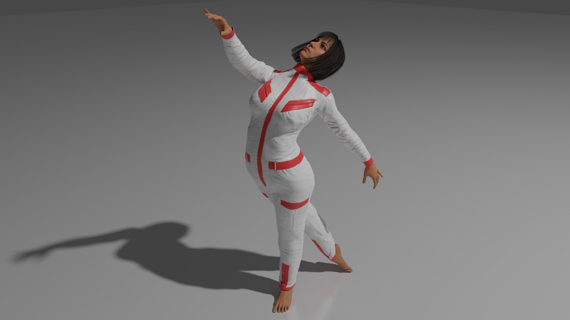 Caucasian Woman 3D Model 3D Model - TurboSquid 2327753