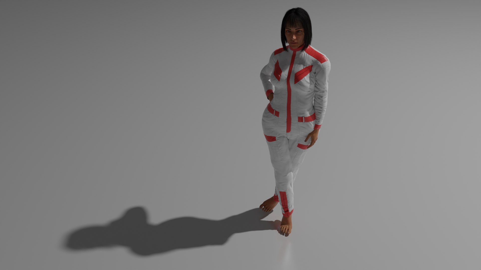 Caucasian Woman 3D Model 3D Model - TurboSquid 2327753