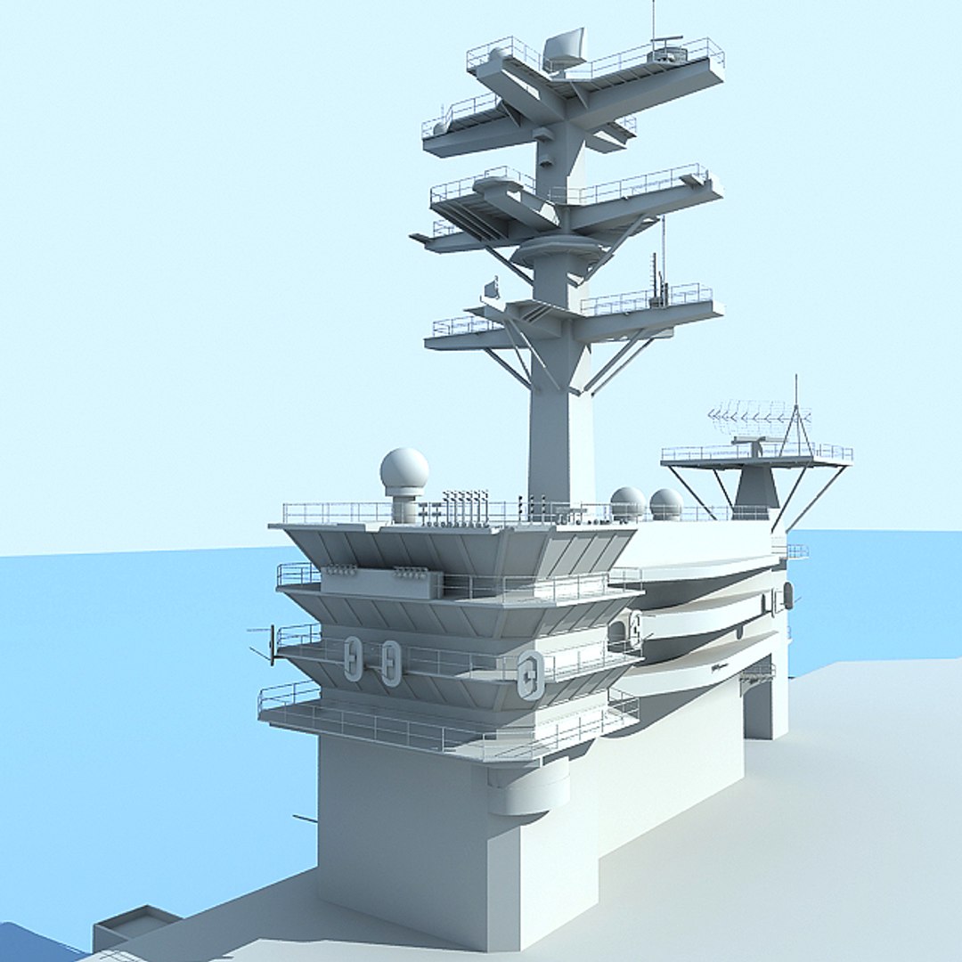 3d Model Uss Nimitz
