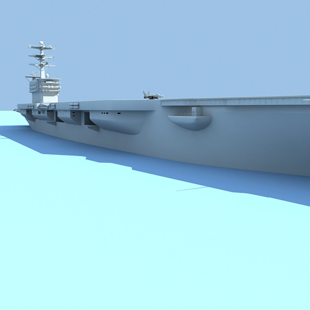 3d Model Uss Nimitz