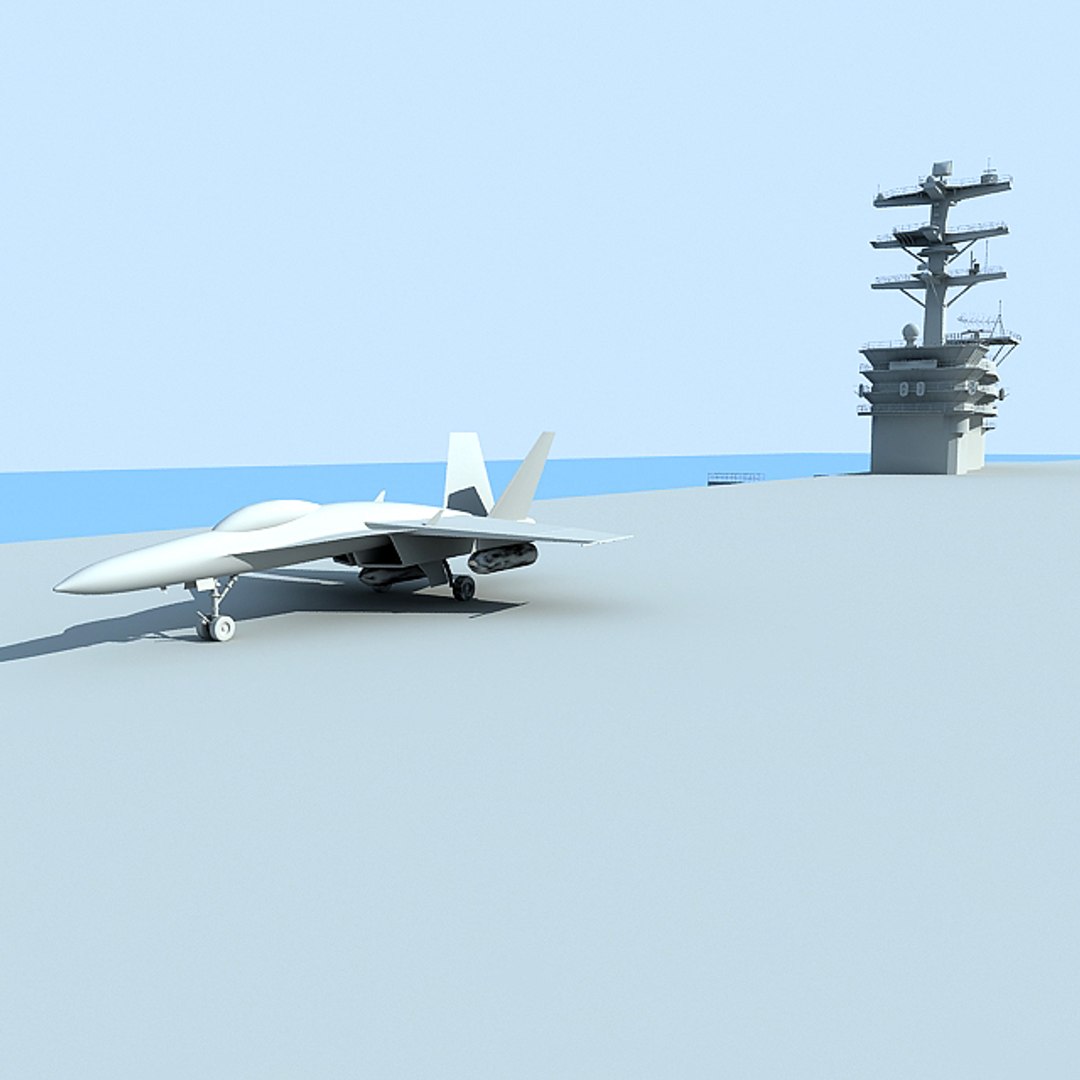3d Model Uss Nimitz