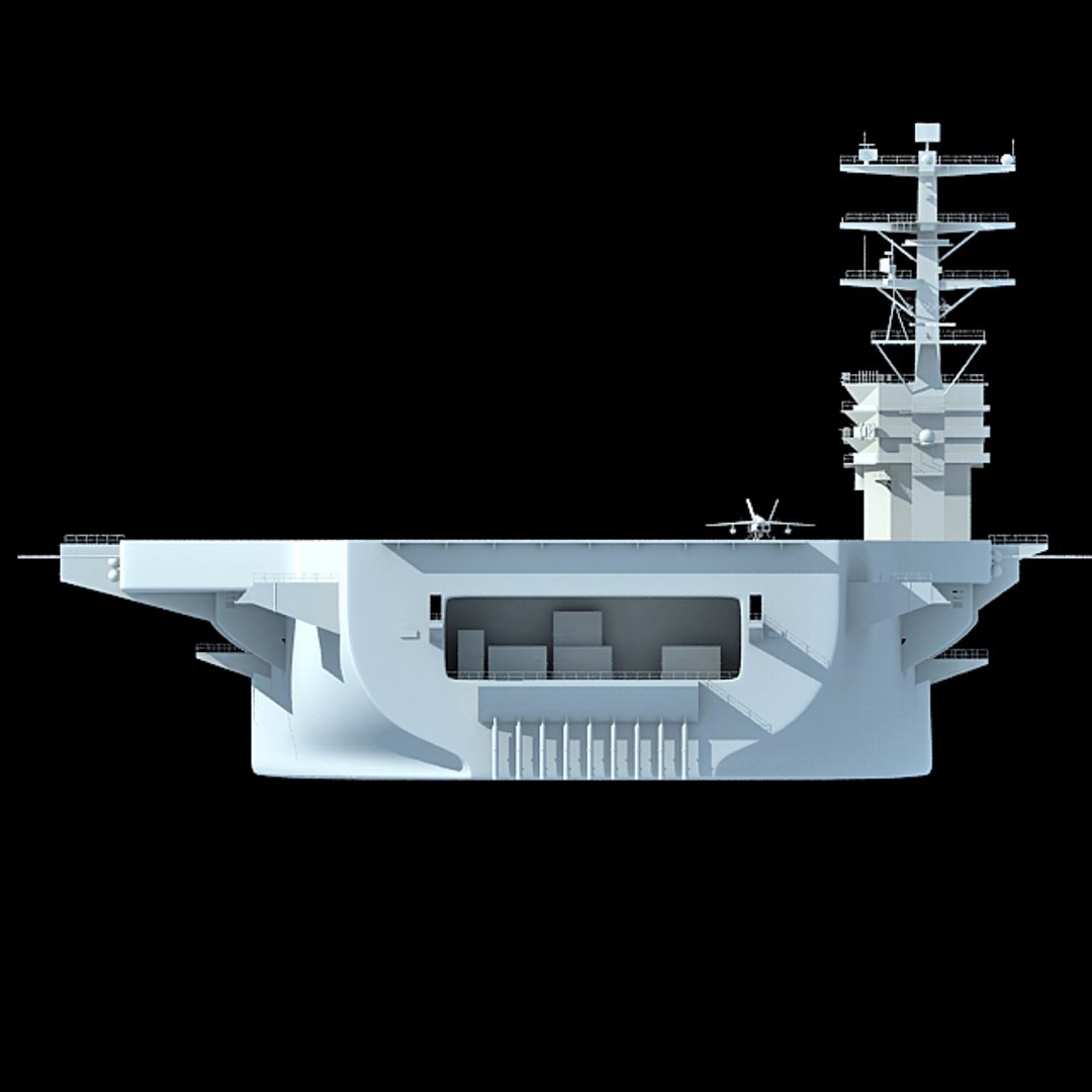3d Model Uss Nimitz