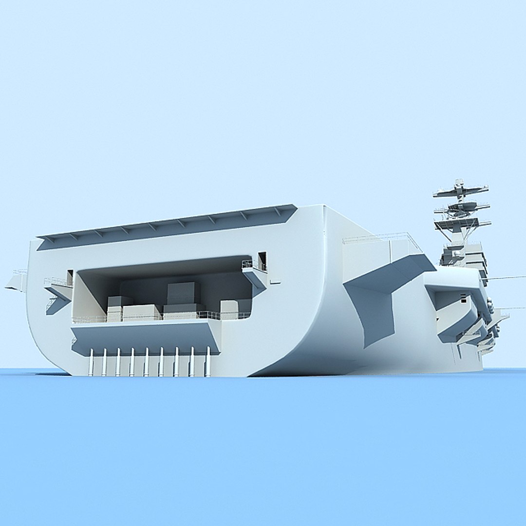 3d Model Uss Nimitz