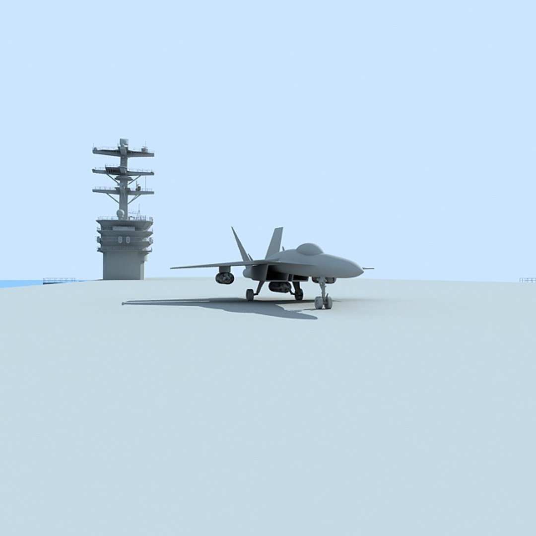 3d Model Uss Nimitz