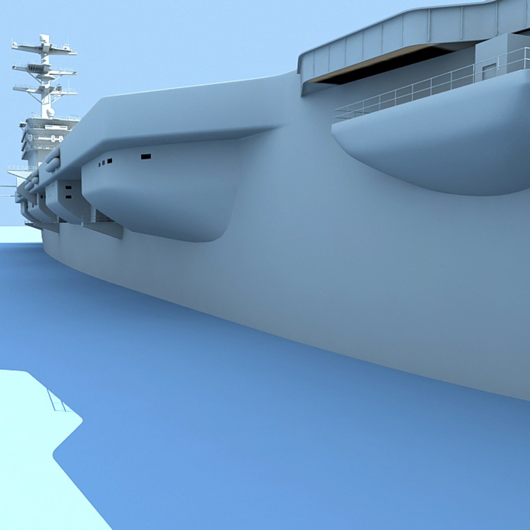 3d Model Uss Nimitz