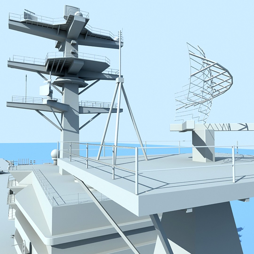 3d Model Uss Nimitz