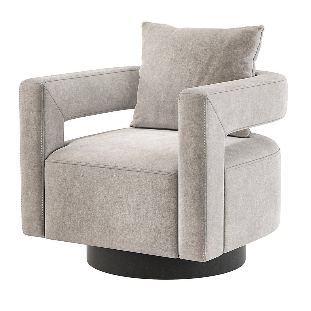 Alcoma Swivel Chair Ashley 3D Model - TurboSquid 1892693