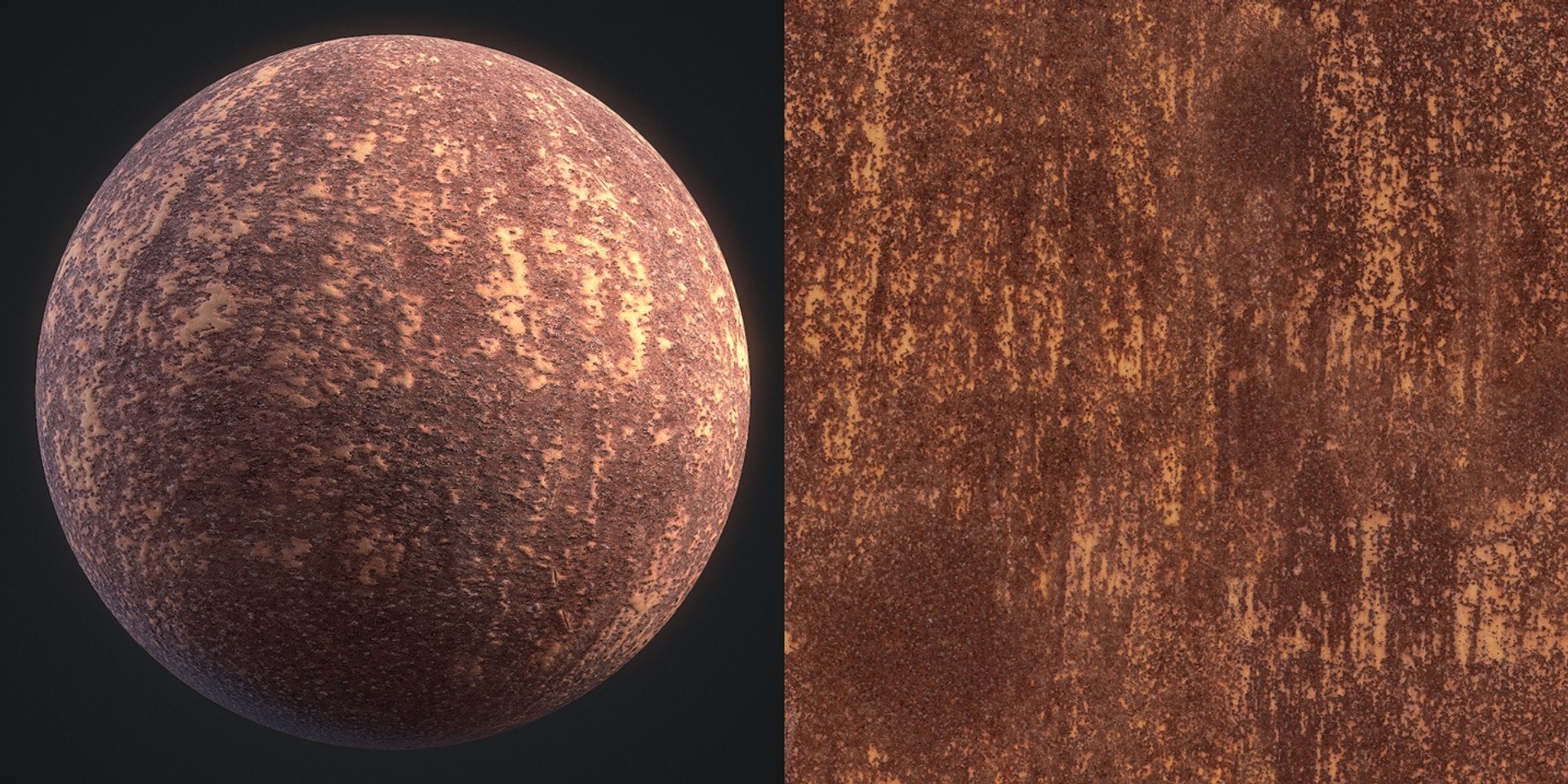 3D Pack of 32 Seamless Rust Metal PBR Texture model - TurboSquid 1847670