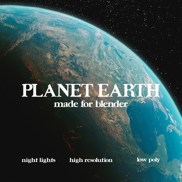 3D модель Planet Earth - Photorealistic 3D Model - TurboSquid 1979230