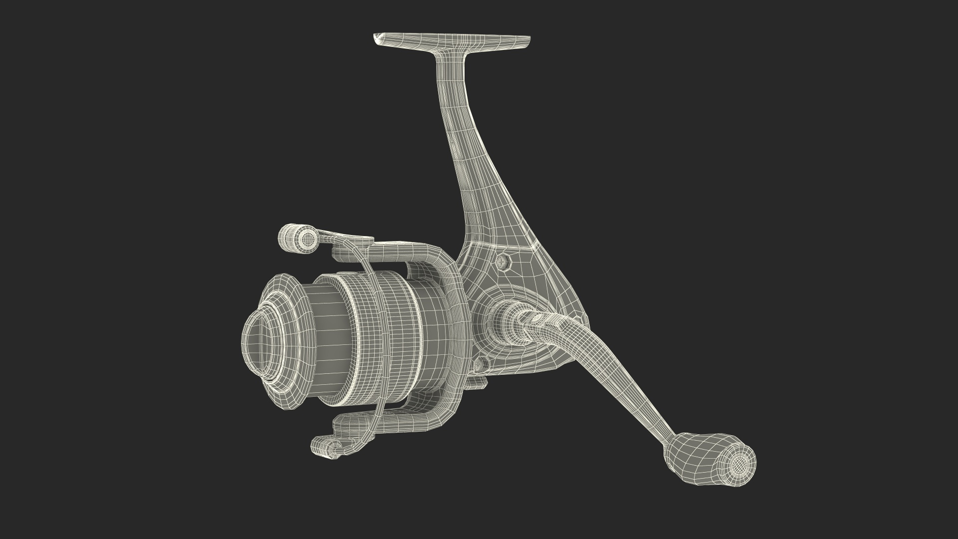 3D Spinning Fishing Reel - TurboSquid 2131579