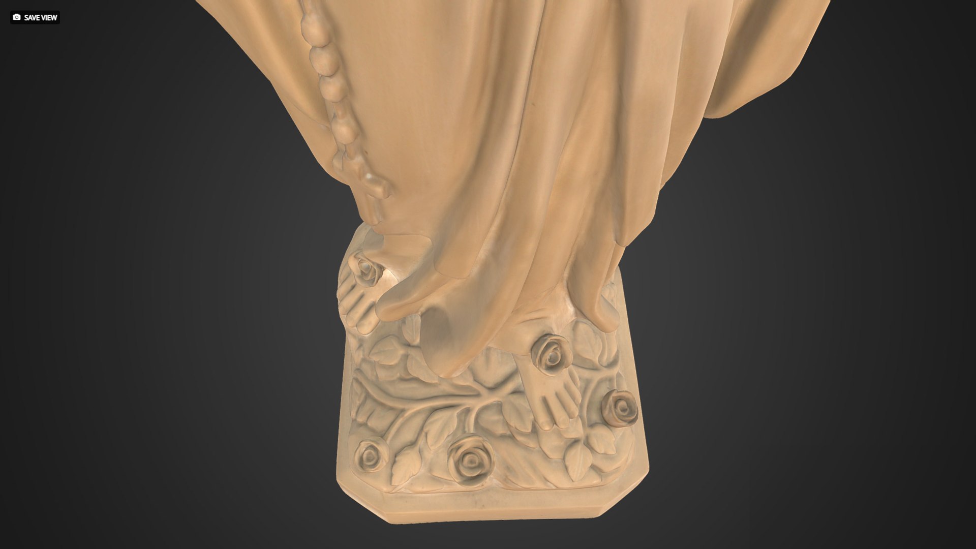 Saint Maria Statue 3D Model - TurboSquid 2020663