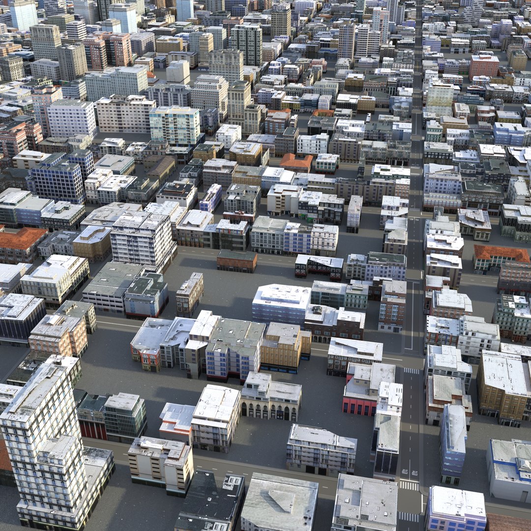 3D City 108 - TurboSquid 2249009