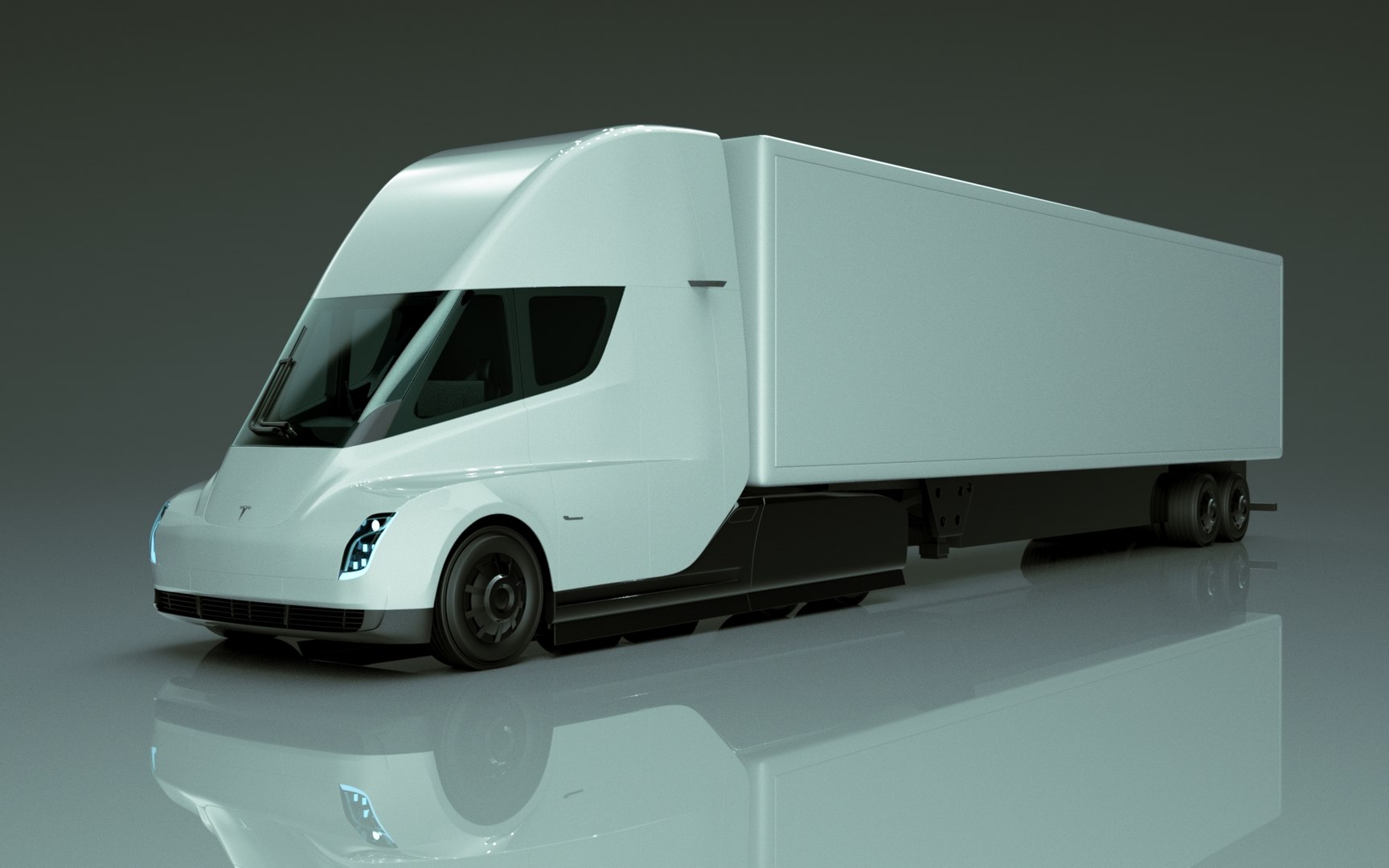 Tesla Semi Truck 3D Model - TurboSquid 1231718