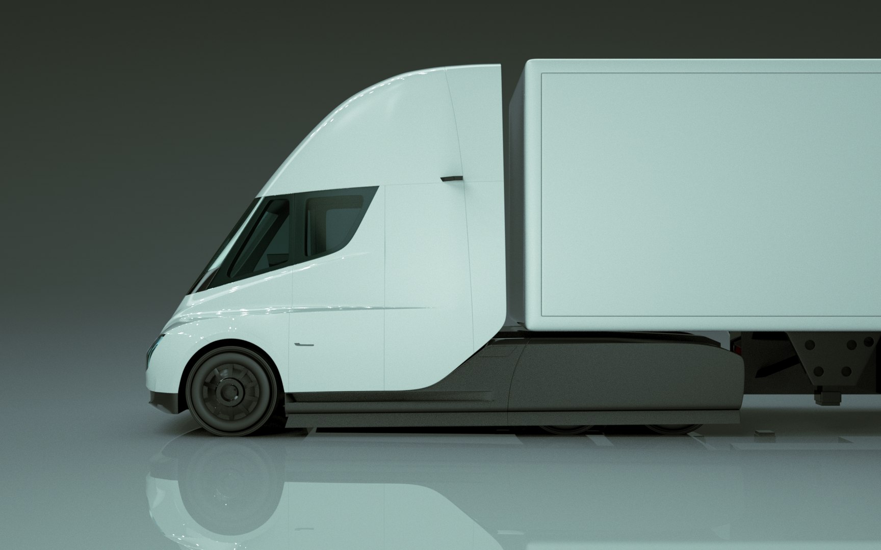 Tesla Semi Truck 3D Model - TurboSquid 1231718