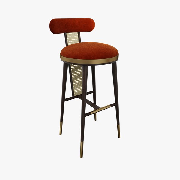 3D Bar Chair Berry model - TurboSquid 1977050