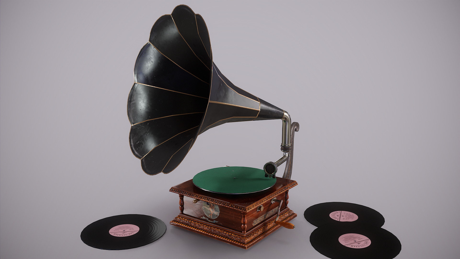 3D Gramophone - TurboSquid 1954719