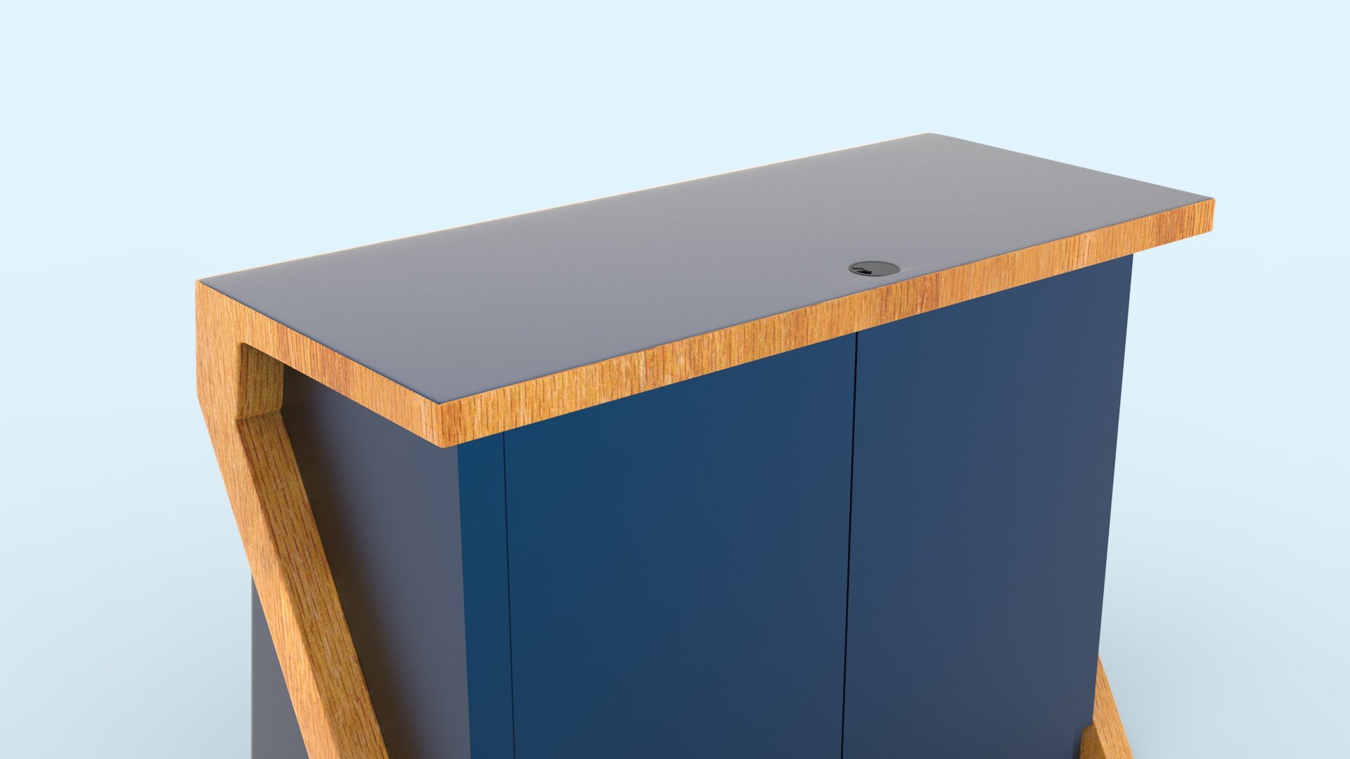 3D Stands POP Computer Table - TurboSquid 1751963