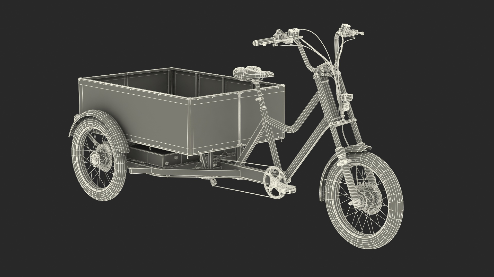 3D Rad Power Bike RadBurro With Truck Bed Rigged Model - TurboSquid 1944037