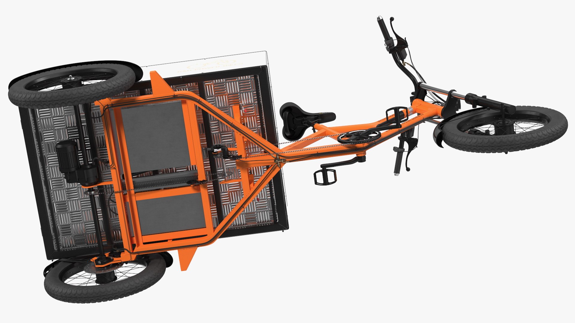 3D Rad Power Bike RadBurro With Truck Bed Rigged Model - TurboSquid 1944037