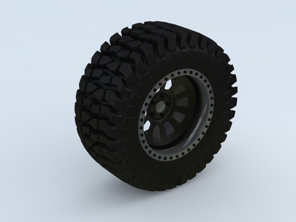 modelo 3d Rueda y neumático de oruga - TurboSquid 943357