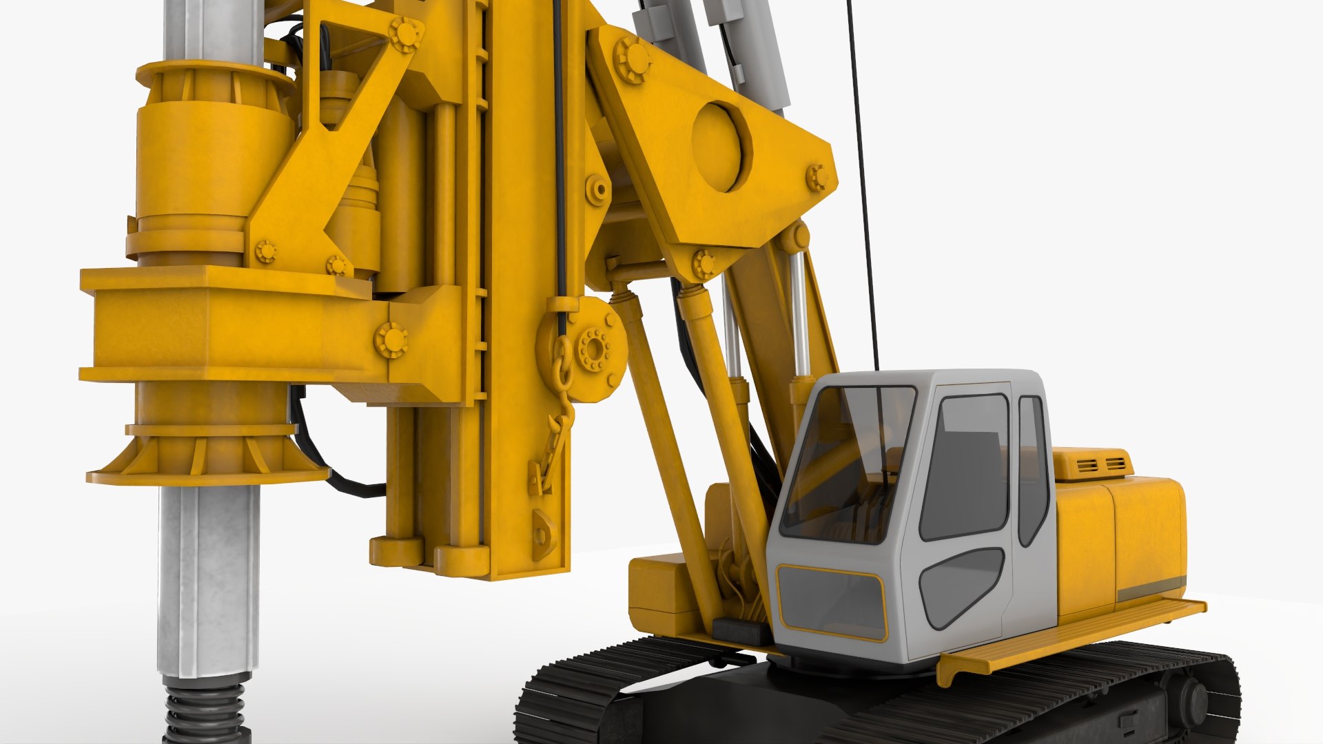 Pile Driver 3D Model - TurboSquid 2387514