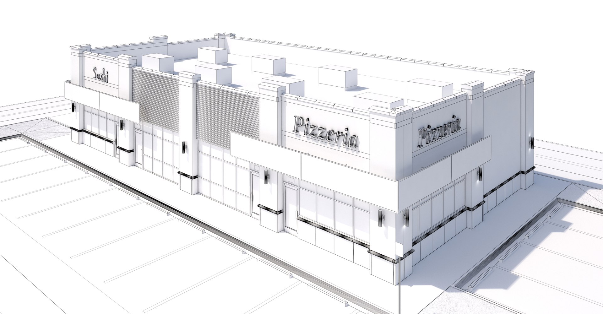 3D Model Retail-182 Retail Store - TurboSquid 1811992