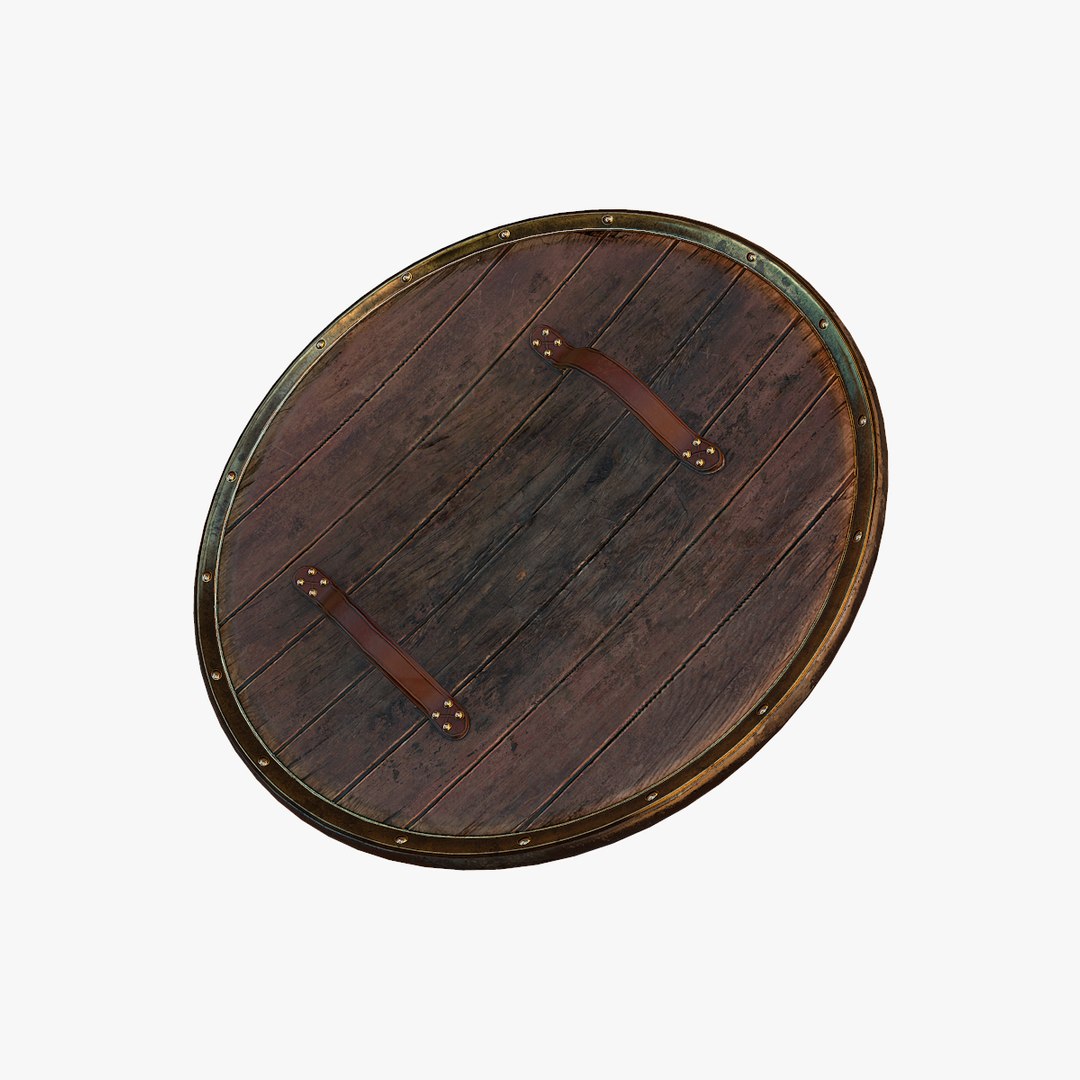 Fantasy Viking Shield 3d Model