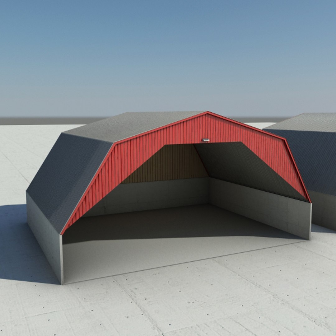 3d model transit salt barn