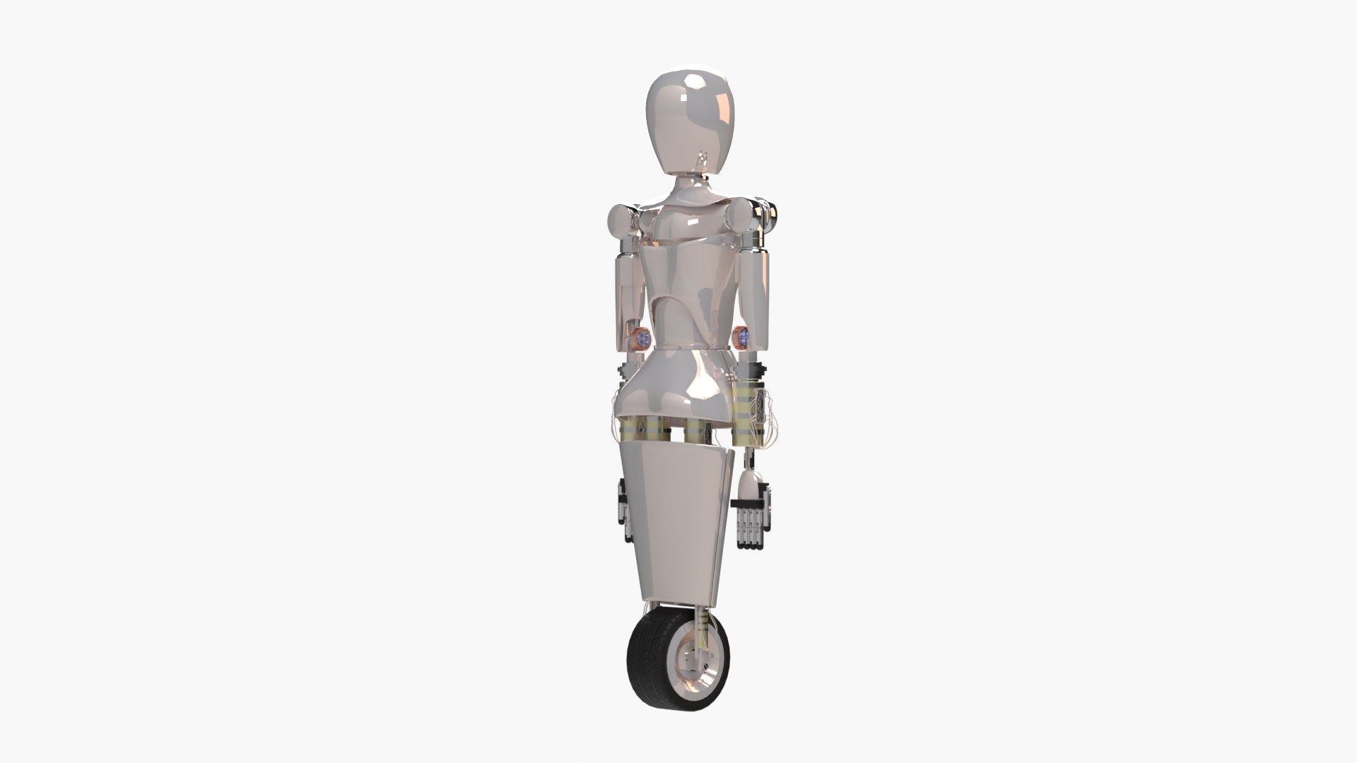 3D Custom Woman Robot - TurboSquid 2017396
