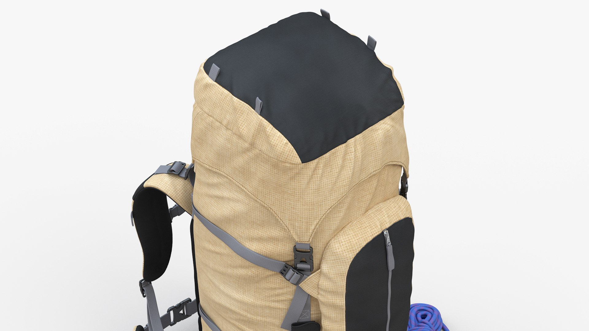 3D Hiking Backpack Rope With Ice Axe - TurboSquid 2342544