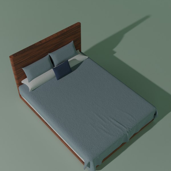Modern bed 3D model 3D model - TurboSquid 2024515