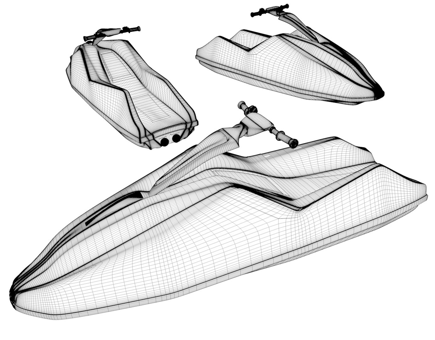 Jet Ski 3d Model