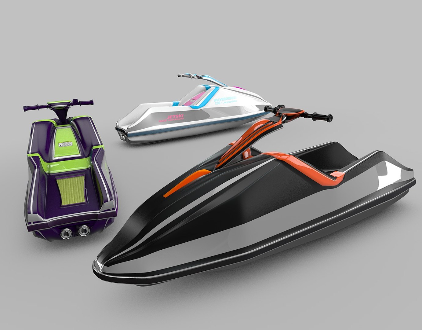 Jet Ski 3d Model