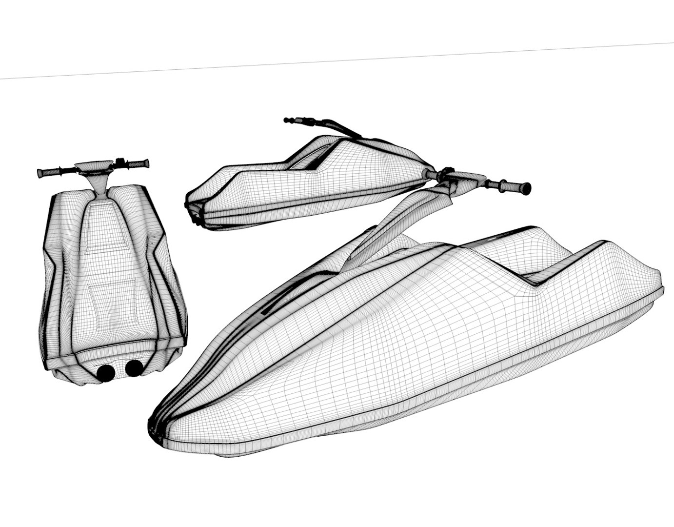 Jet Ski 3d Model