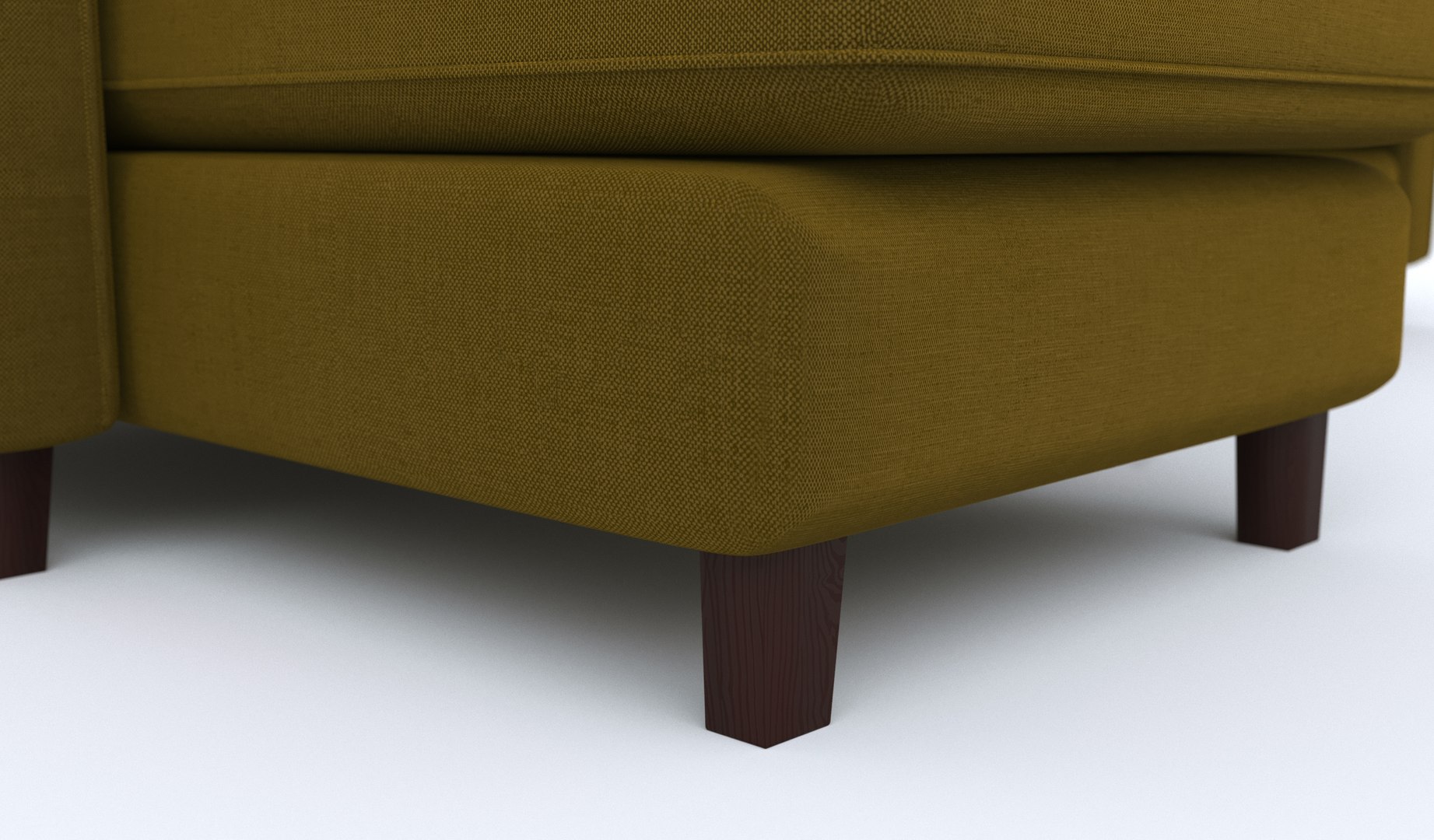 3D halston sofa 3 corner model - TurboSquid 1230878