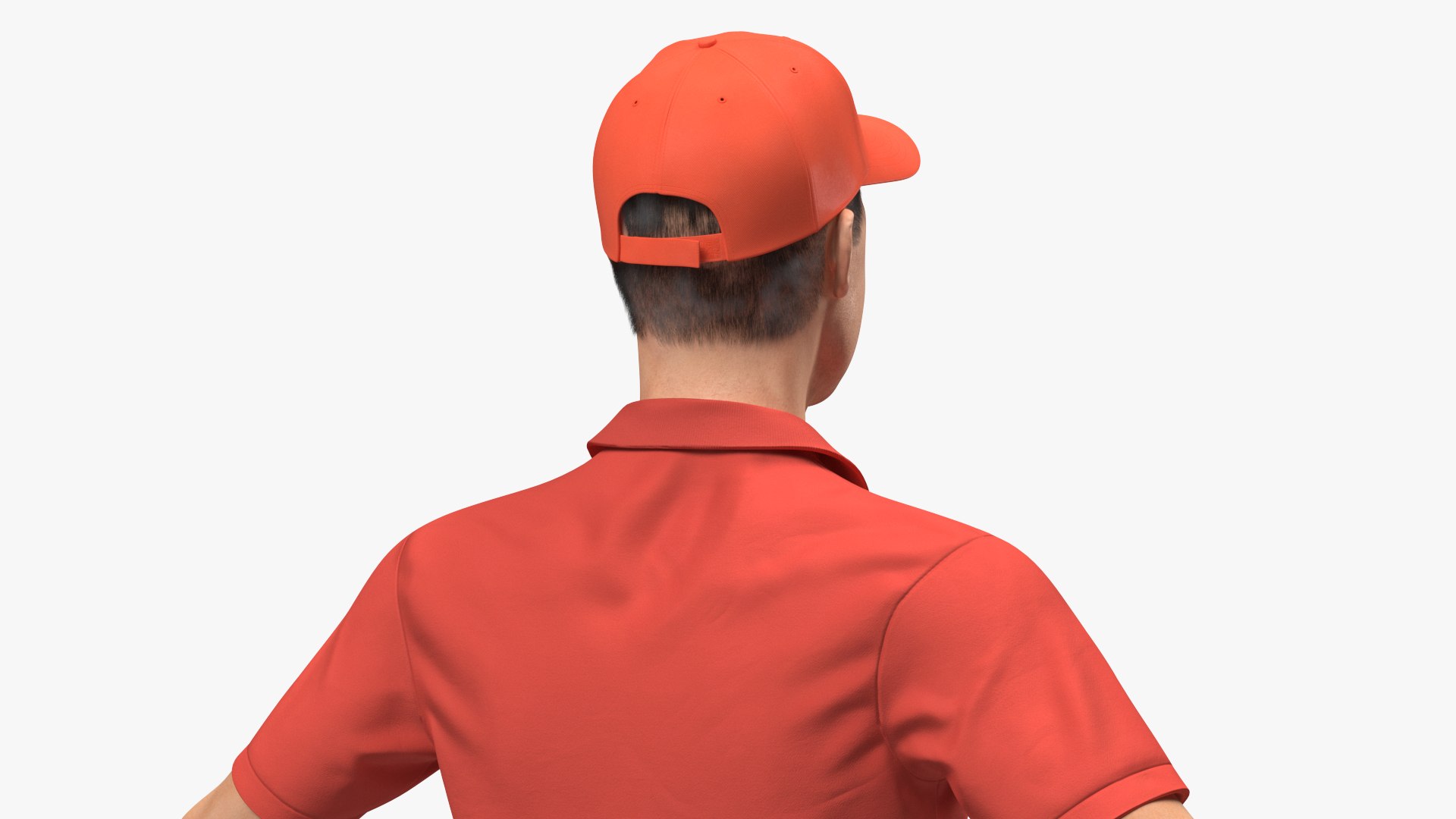 Delivery Service Man Neutral Pose Fur 3D Model - TurboSquid 1822065