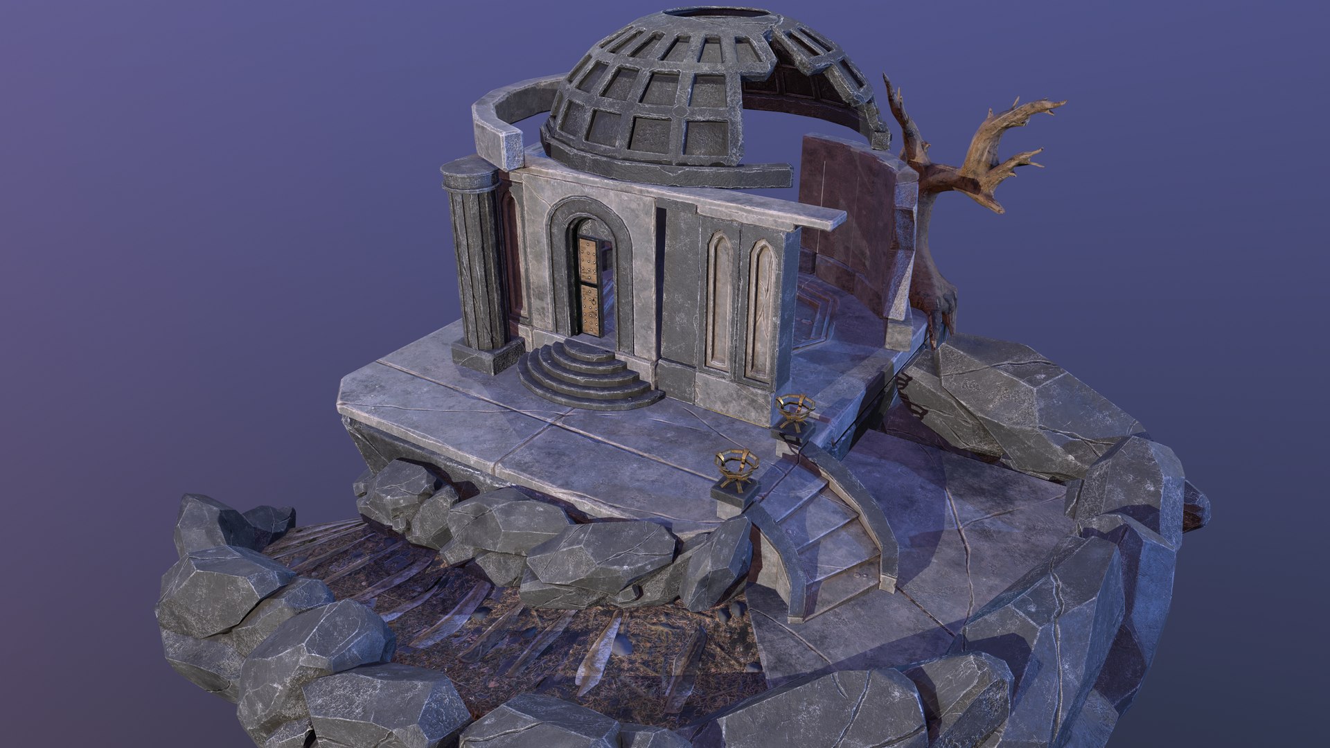 Free ancient ruins model - TurboSquid 1636064