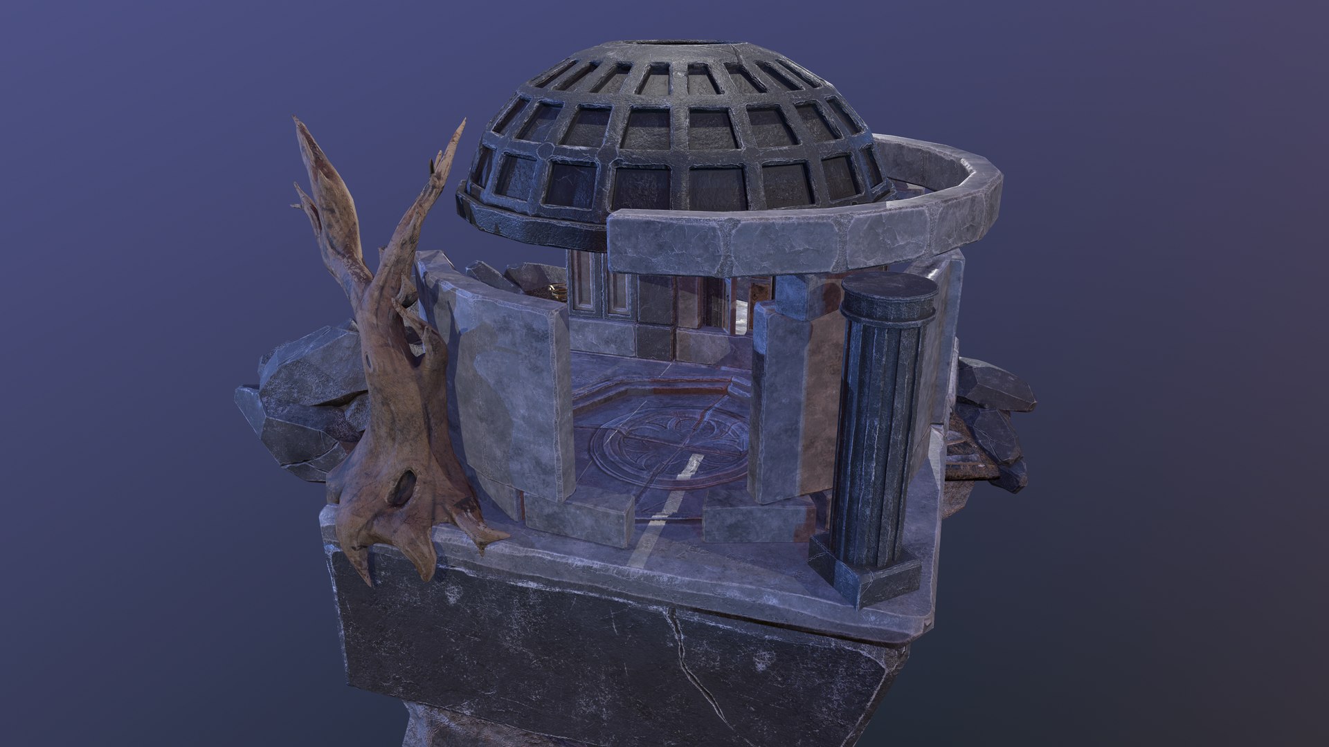 Free ancient ruins model - TurboSquid 1636064