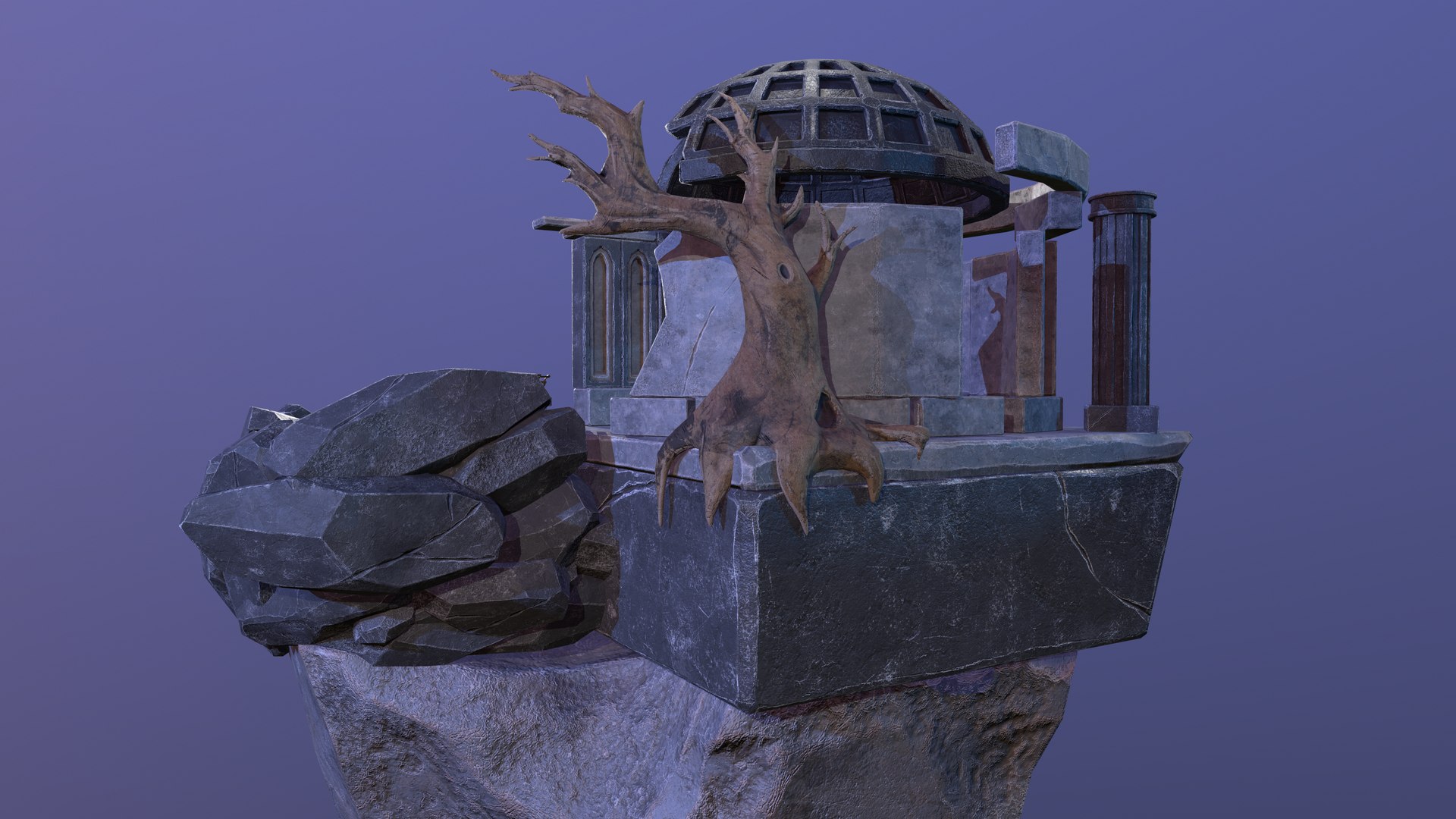 Free ancient ruins model - TurboSquid 1636064