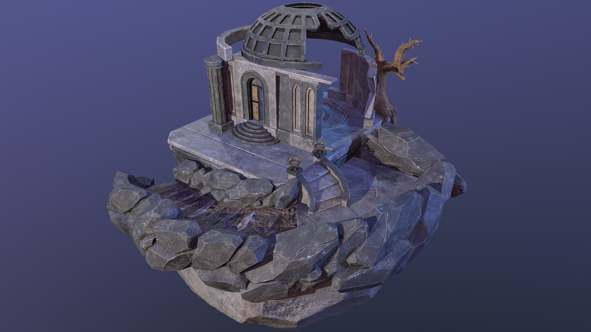 Free ancient ruins model - TurboSquid 1636064