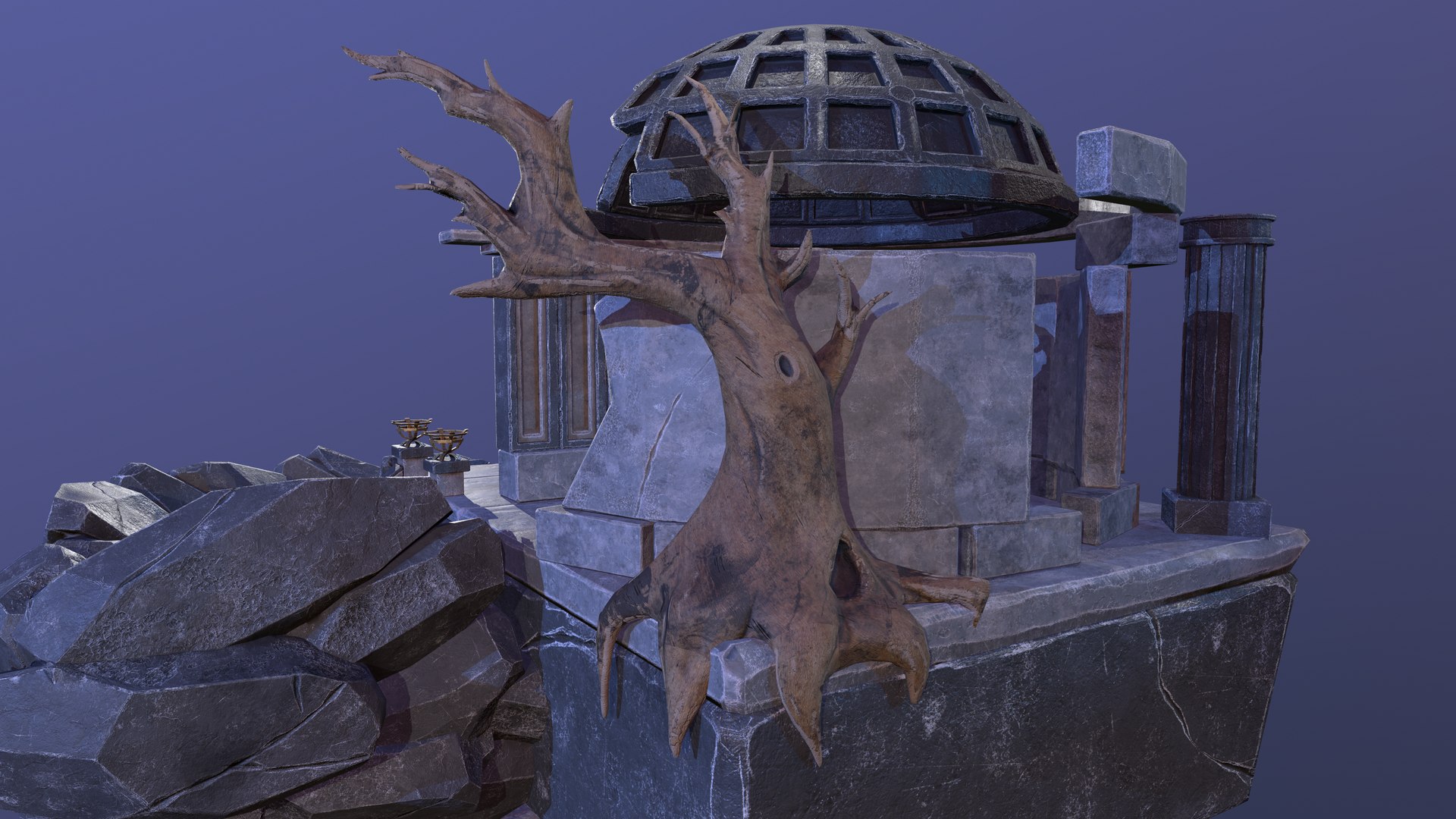 Free ancient ruins model - TurboSquid 1636064